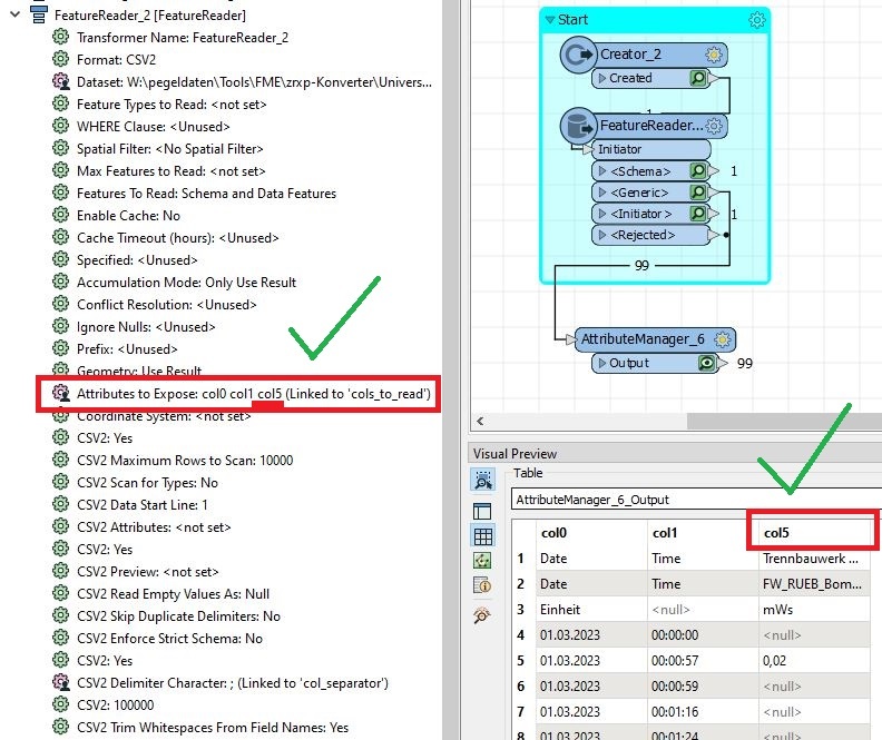 Featurereader Schema Update Dynamically Automatically Csv Columns Community