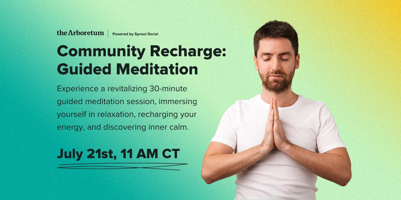 Community Recharge: Guided Meditation, Fri, 21 Jul. 2023 at 11:00 ...