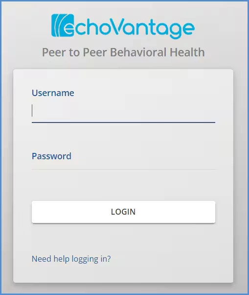 Application Login (EchoVantage)
