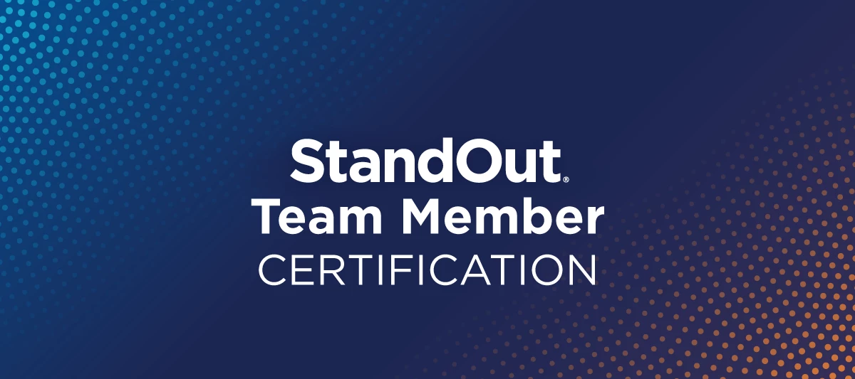 StandOut Team Member Certification | Community