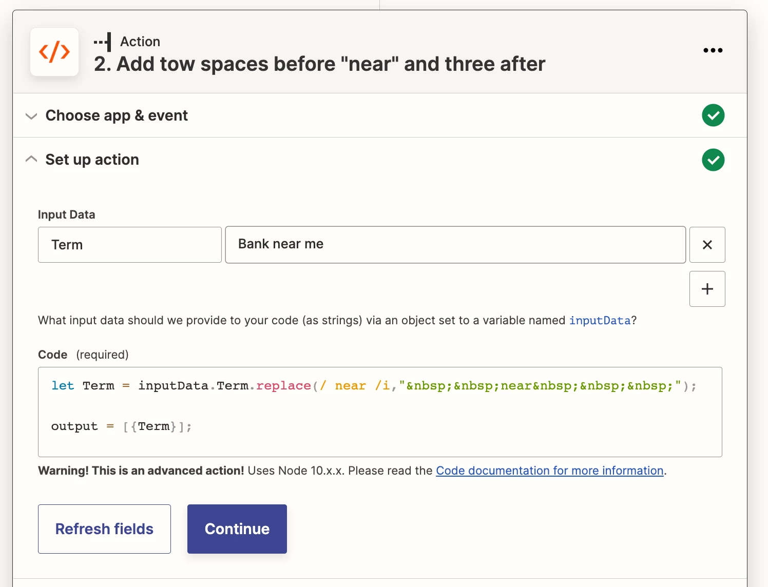 How Do I Add Spaces Between Words Using Formatter Zapier Community How Do I Add Spaces Between Words Using Formatter Zapier Community