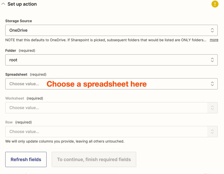 Can t Find Excel Sheet On SharePoint Or OneDrive Zapier Community