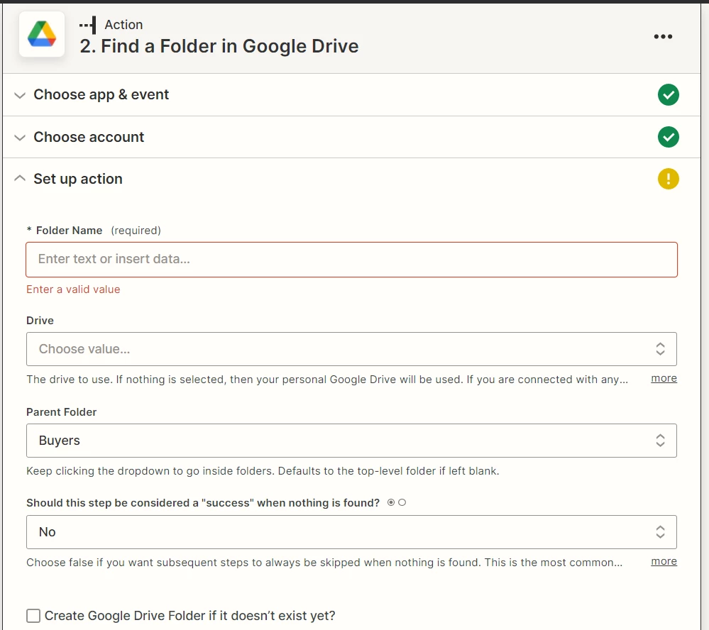 Return The Folder ID Of A Google Drive Folder When A New File Is Added To The Google Drive 