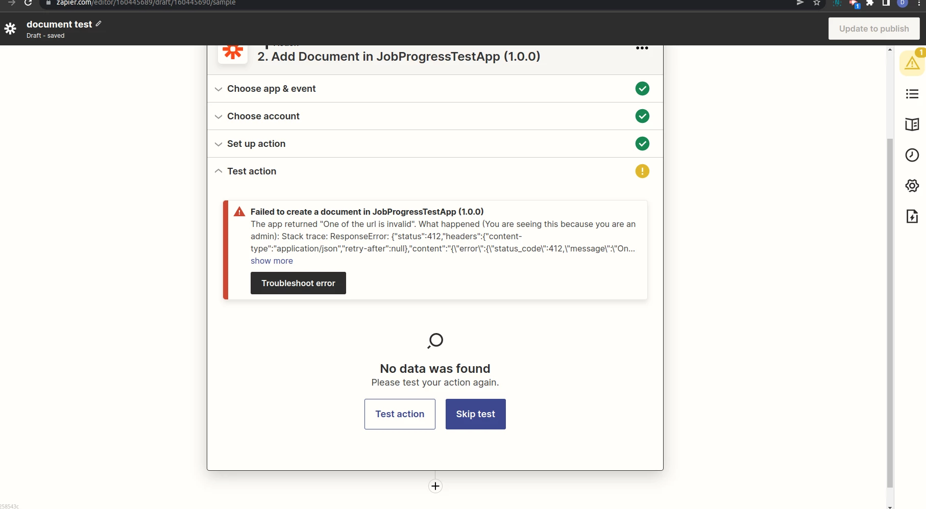 How To Handle App Return Error From API Side In Zapier Zapier Community